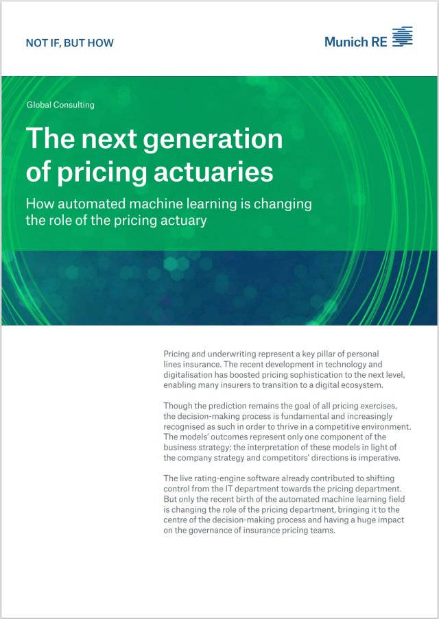 The next generation of pricing actuaries | Munich Re