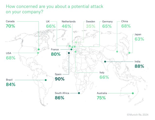 Global Cyber Risk and Insurance Survey 2024 | Munich Re